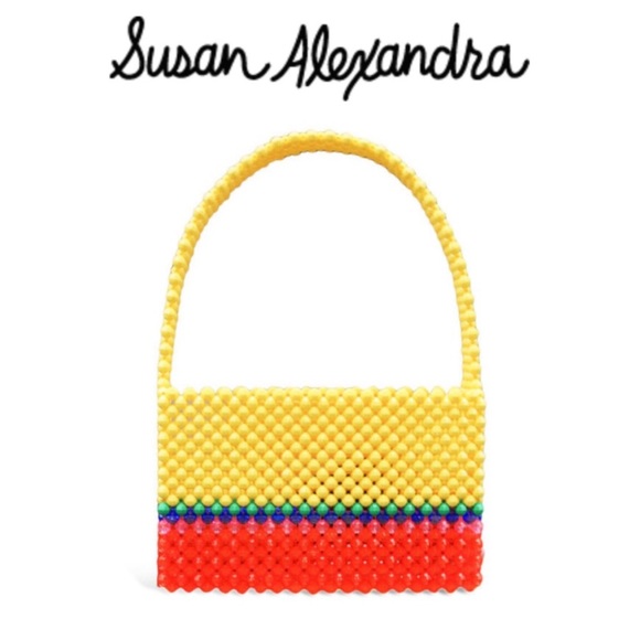 Susan Alexandra | Bags | Susan Alexandra Buttercup Gorgine Beaded Bag ...